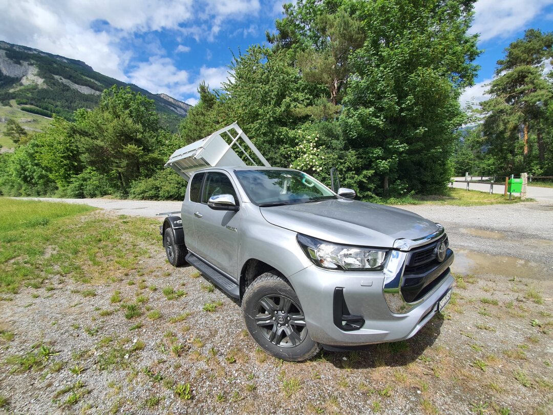 PICK UP Aufbau Varianten