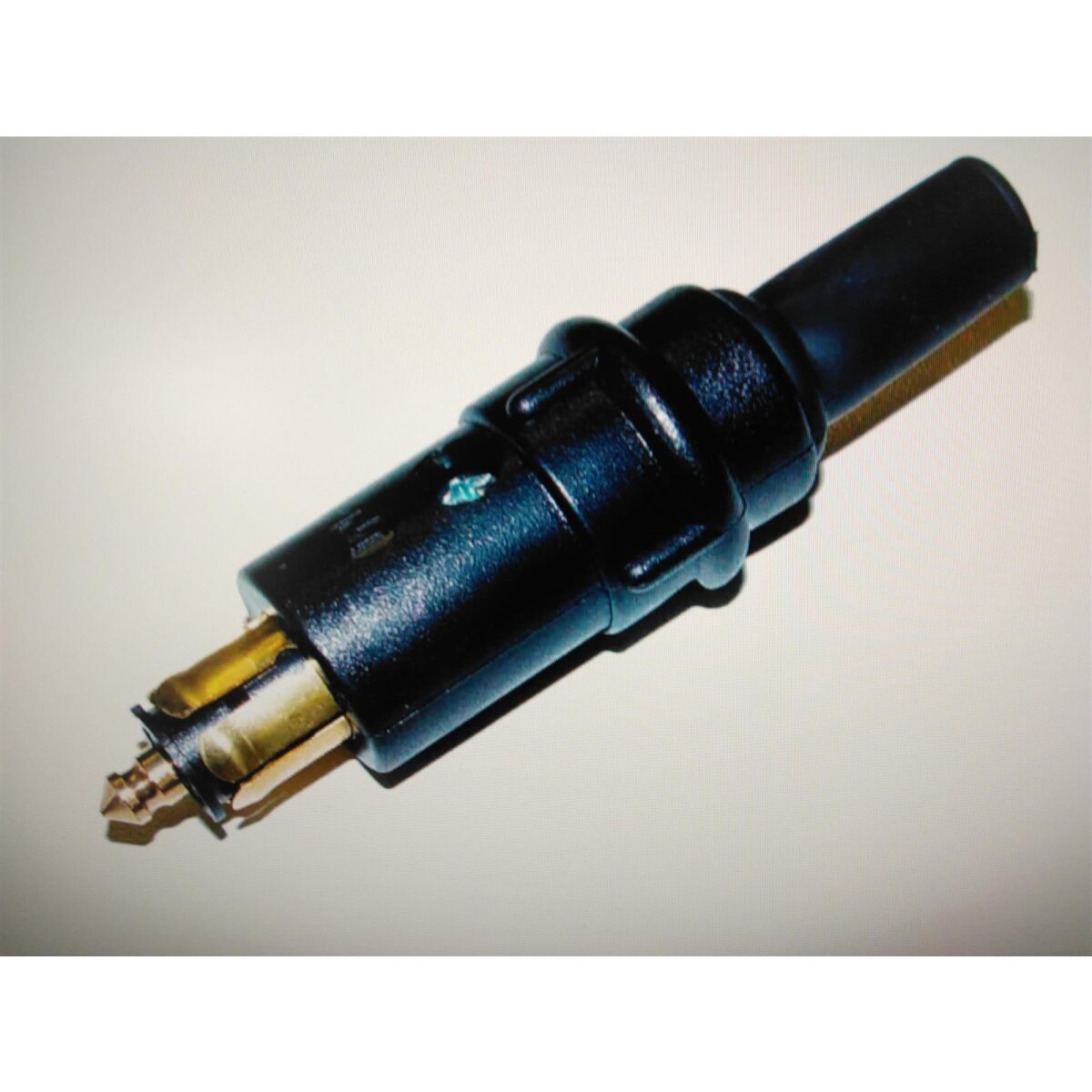 DIN-Stecker 2-pol mit Zugentlastung